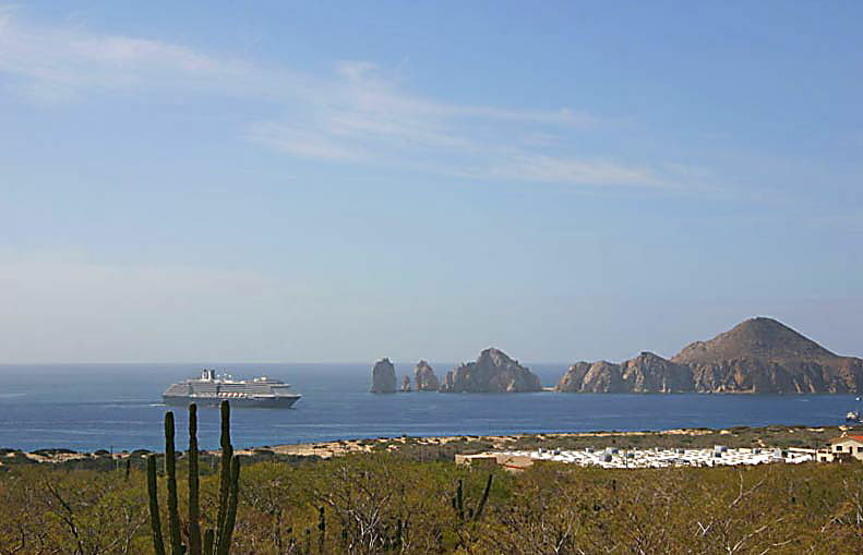 Pueblo Viejo - view of Land's End in Cabo San Lucas, Los Cabos, Mexico